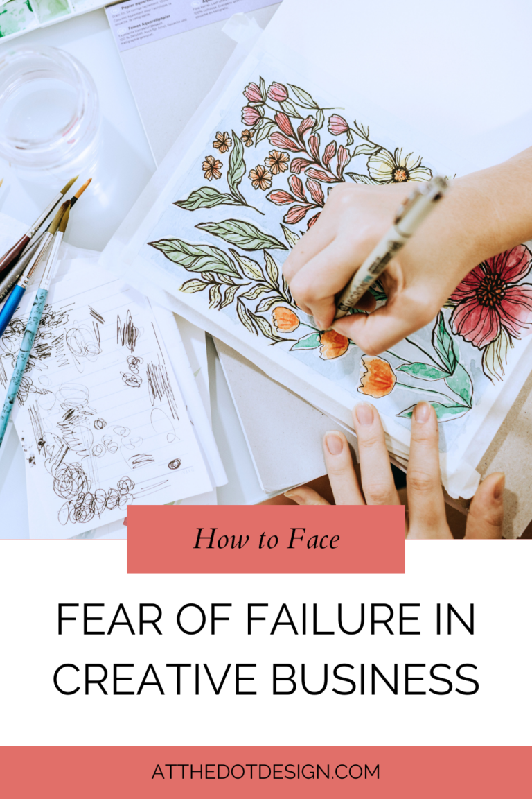 Overcoming Fear of Failure in Art - atthedotdesign.com
